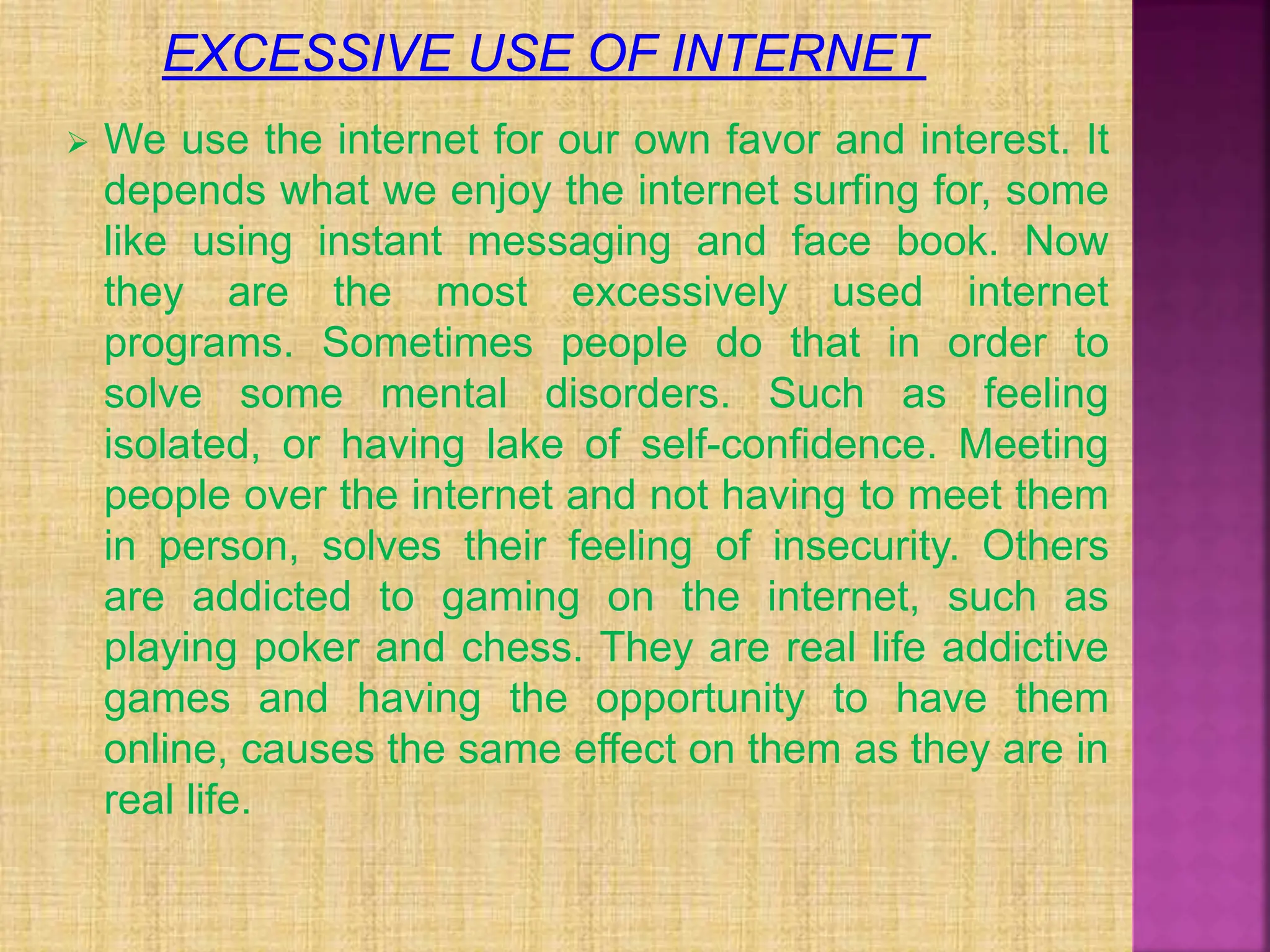 Article writing on excessive use of internet.pptx
