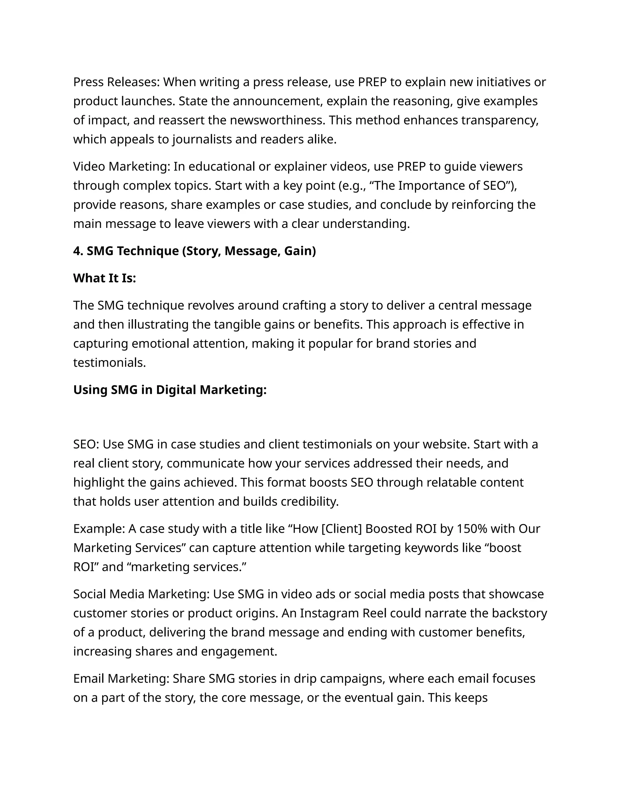 Mastering Writing Techniques for Impactful Digital Marketing | PDF | Free Download