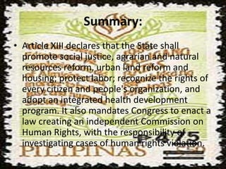 Article xiii | PPTX