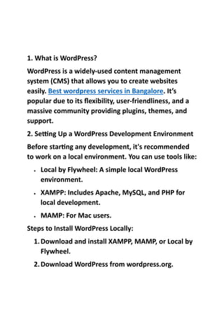 Website development PDF which helps others make it easy | PDF | Free Download