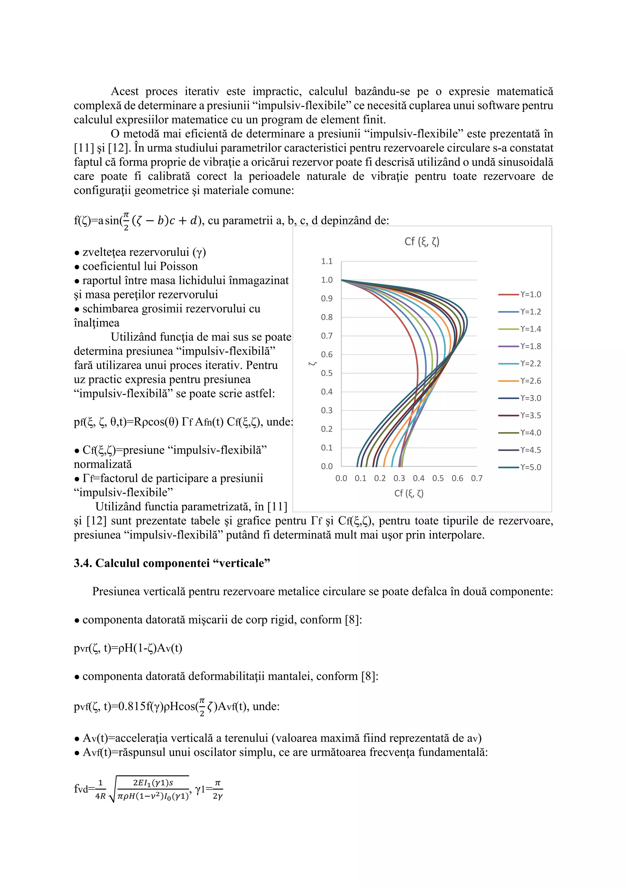 CALCULUL SEISMIC AL REZERVOARELOR METALICE CILINDRICE- Partea I | PDF