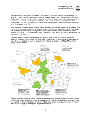 Analiza industriei de IT din Romania | DOCX