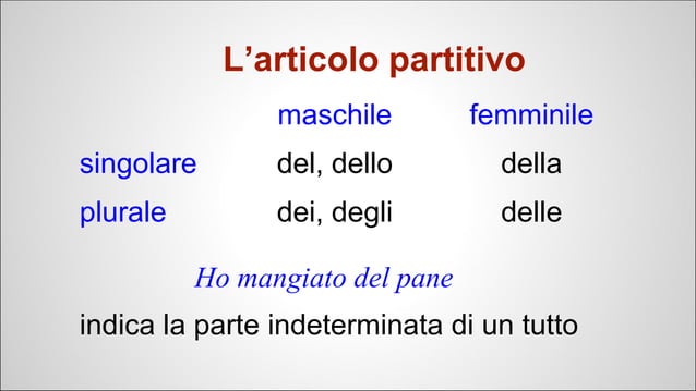 L'Articolo | PPT