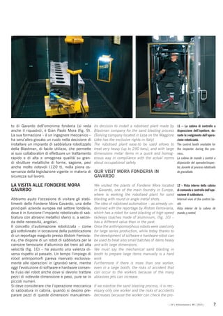 Robotised sand blasting process | PDF