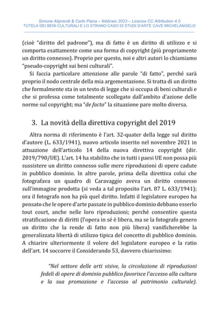 Tutela dei beni culturali e lo strano caso Studi d'Arte Cave ...