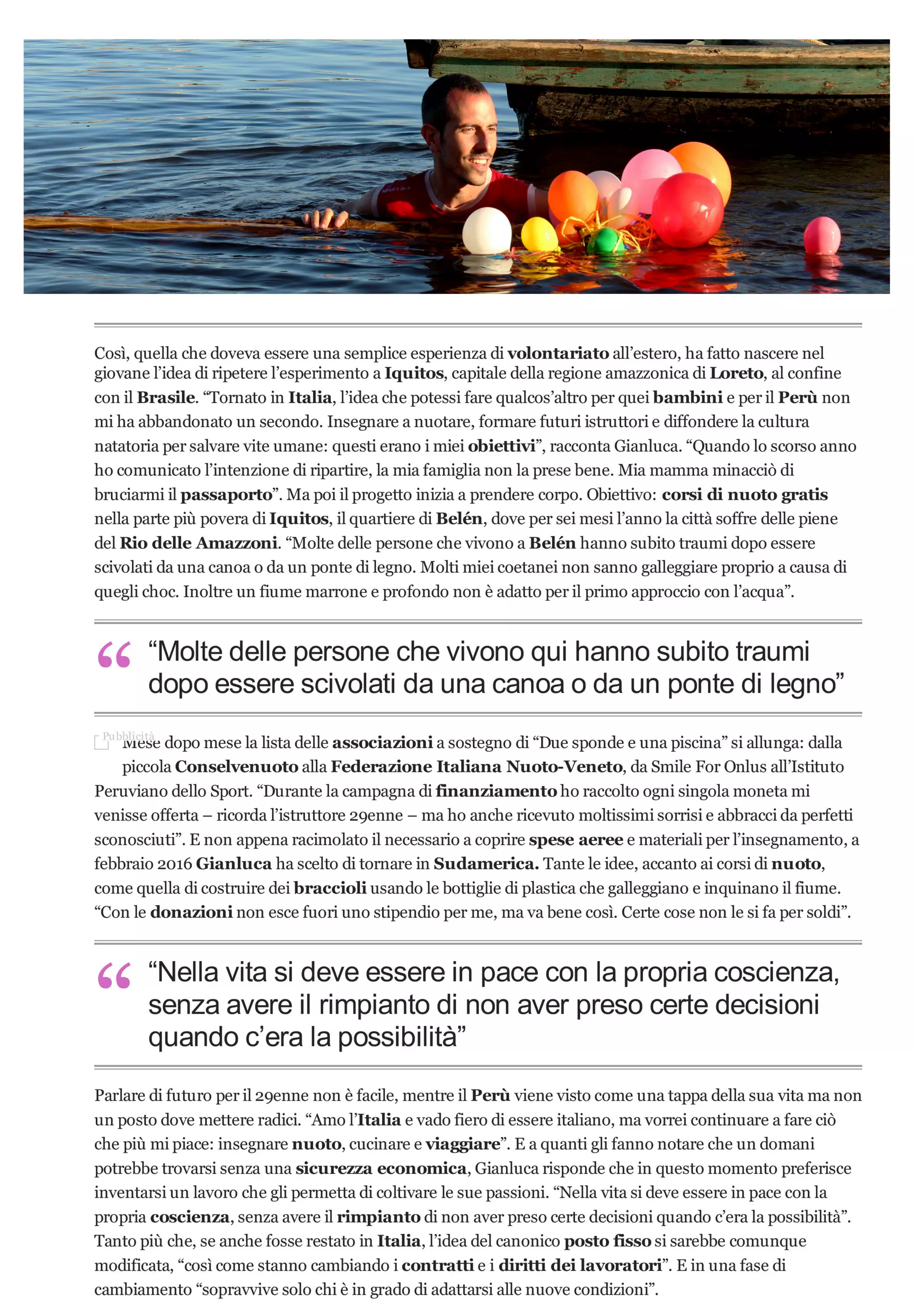 DUE SPONDE UNA PISCINA | PDF