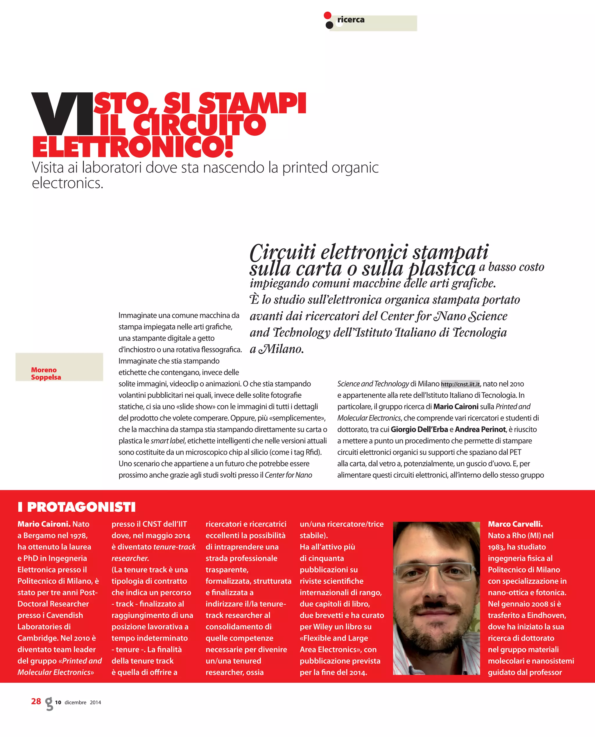 Printed Electronics - Italia Grafica | PDF