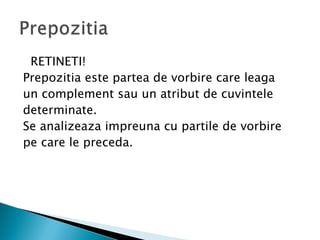 Articolul si prepozitia | PPT