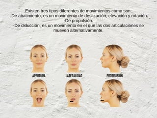 Articulación temporomandibular | PPT