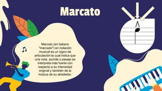 Articulaciones musicales | PPTX
