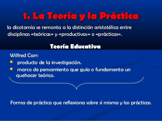 el planteamiento naturalista de la teoria y la practica educativa