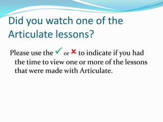 Articulate | PPTX