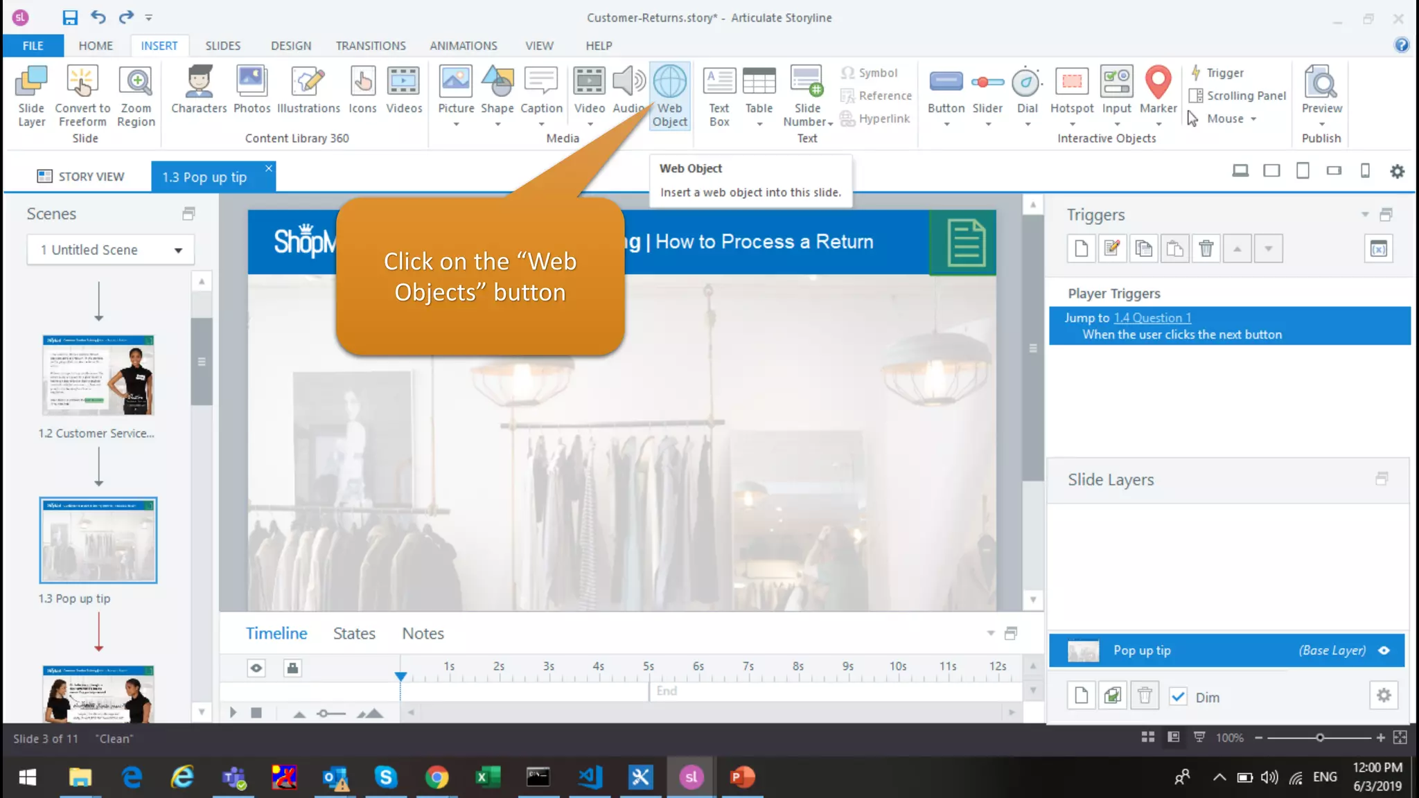Guide: Experizer Room integration with Articulate Storyline 360 | PPT