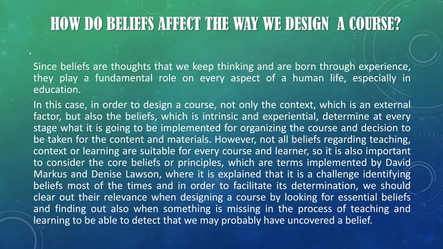 Articulating beliefs | PPT