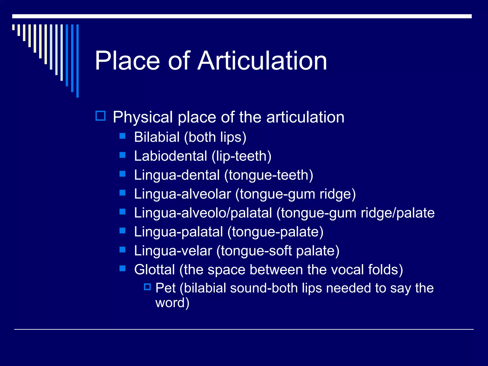 Articulation | PPT
