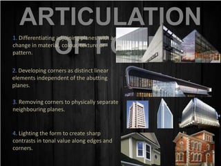 Articulation of form | PPTX
