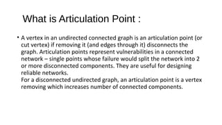 Articulation point | ODP