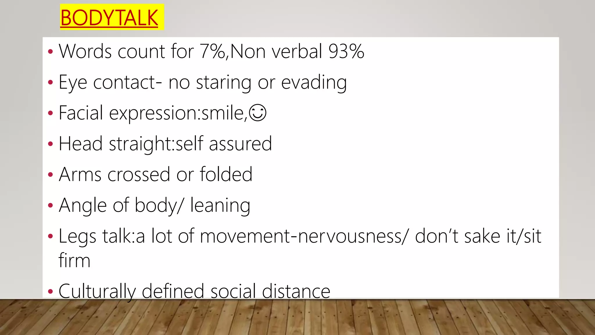 Articulation skills | PPTX