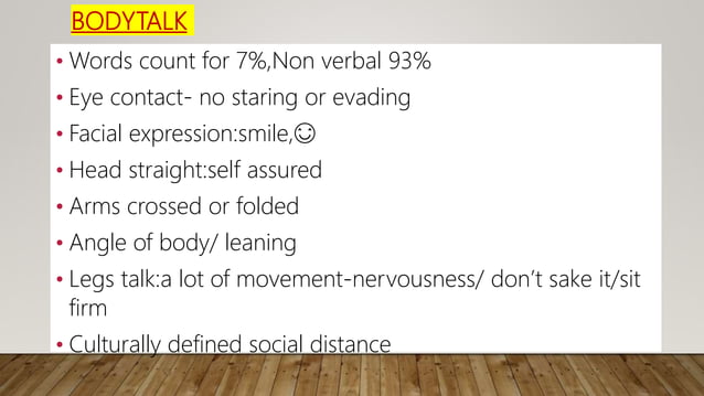 Articulation skills | PPTX