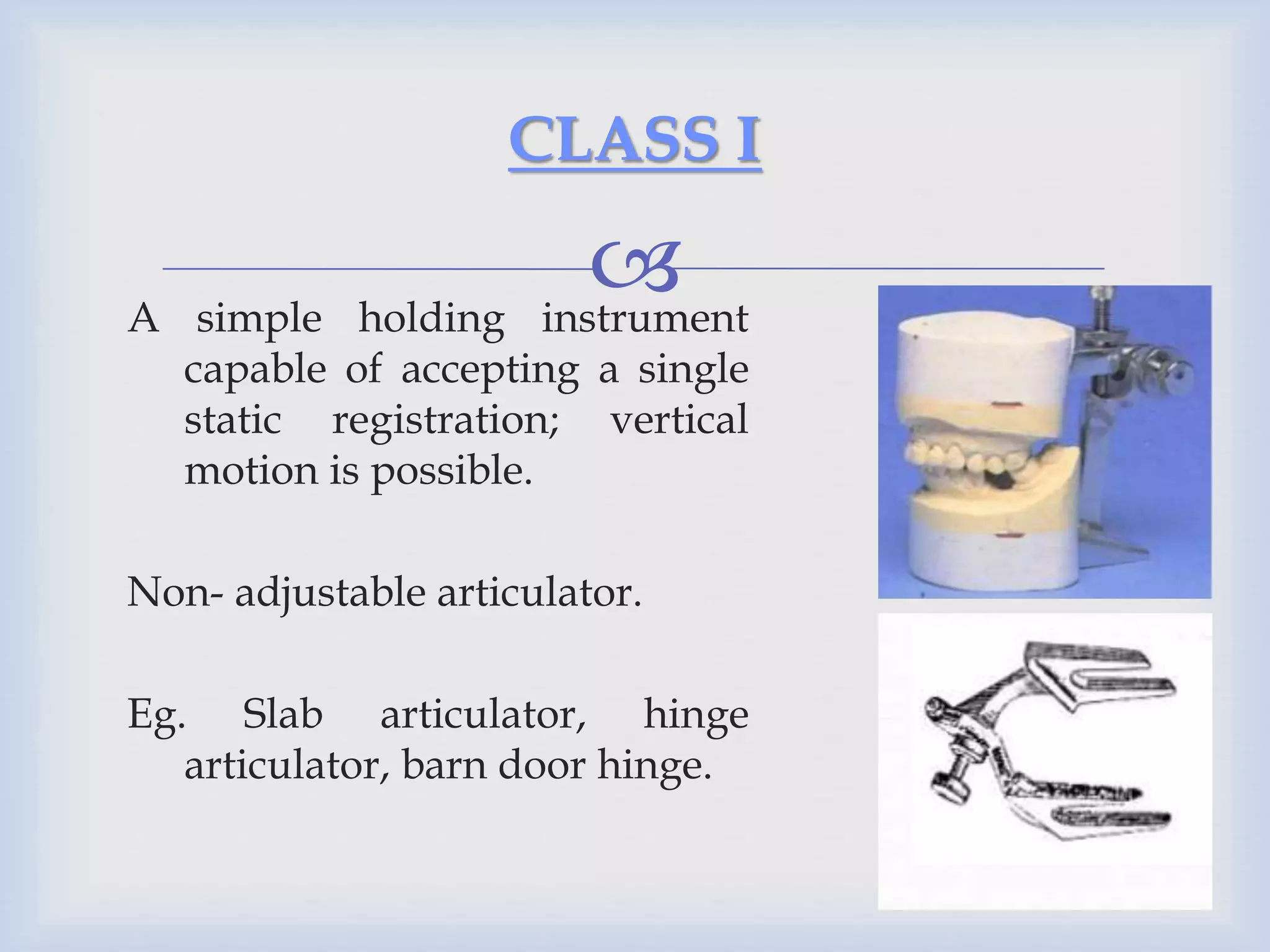Articulators | PPTX