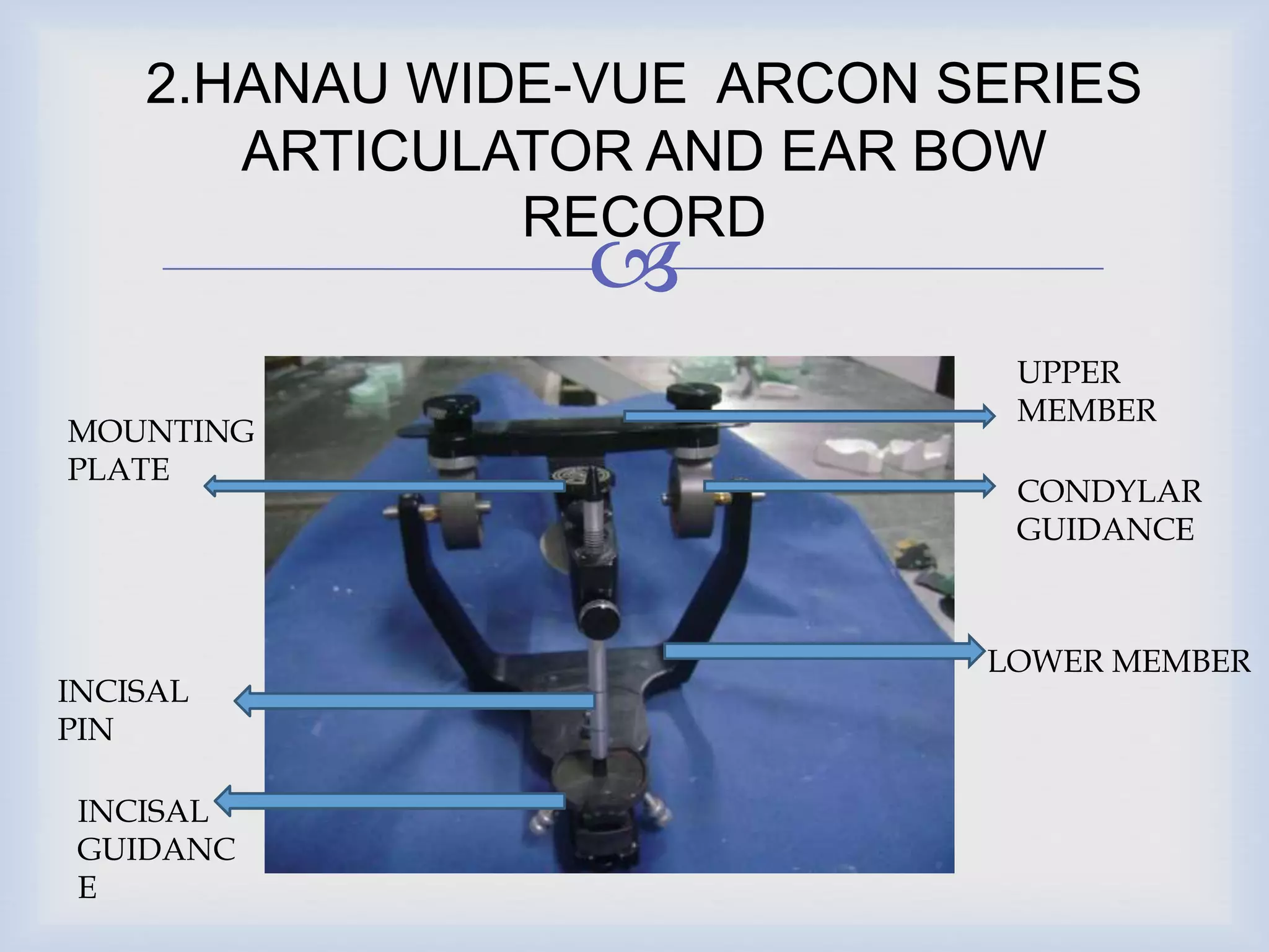 Articulators | PPTX