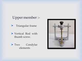 Articulators | PPTX