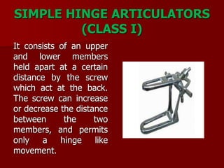 Articulators | PPTX