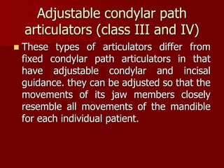 Articulators | PPTX