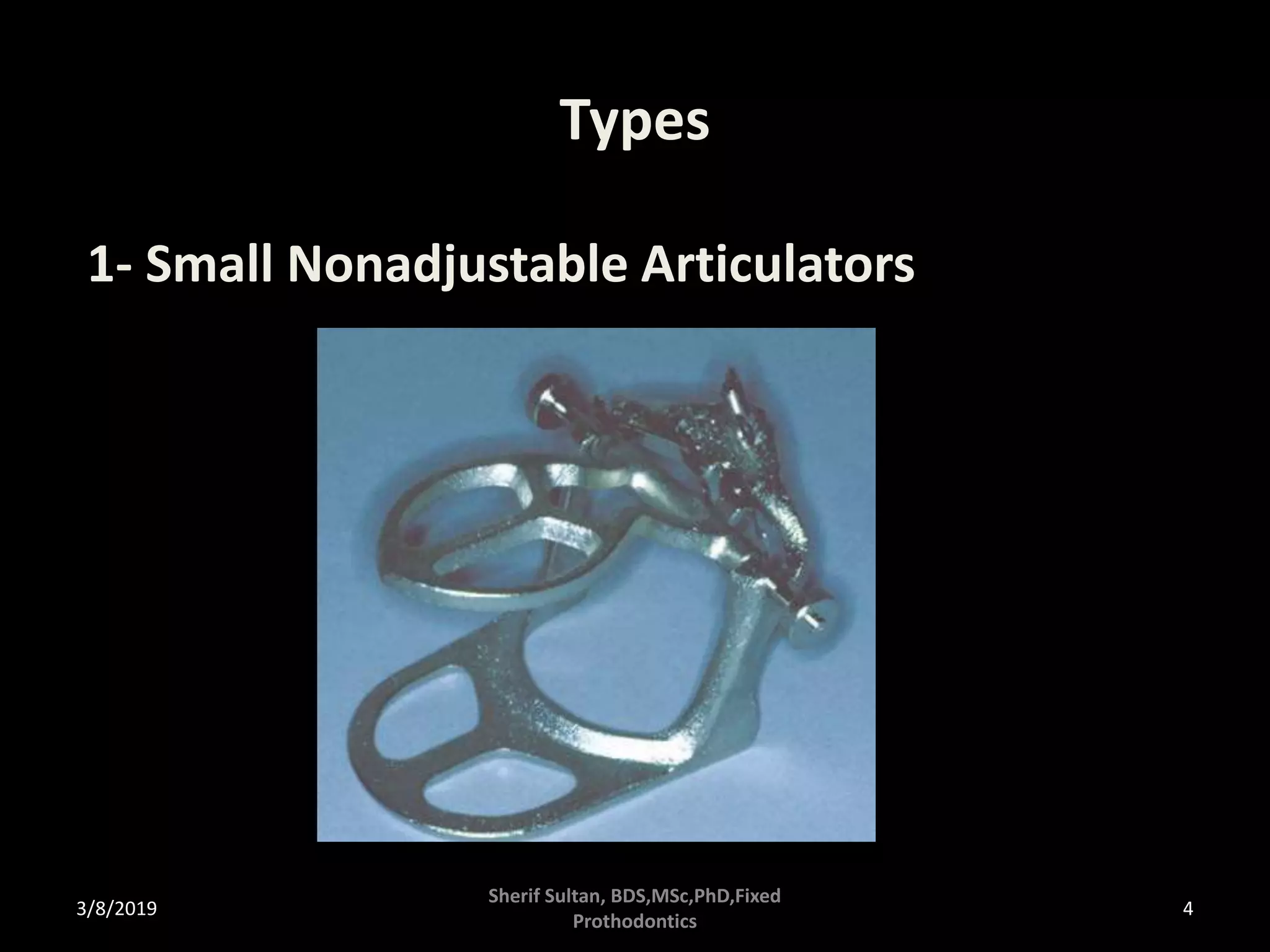 Articulators and mounting | PPTX