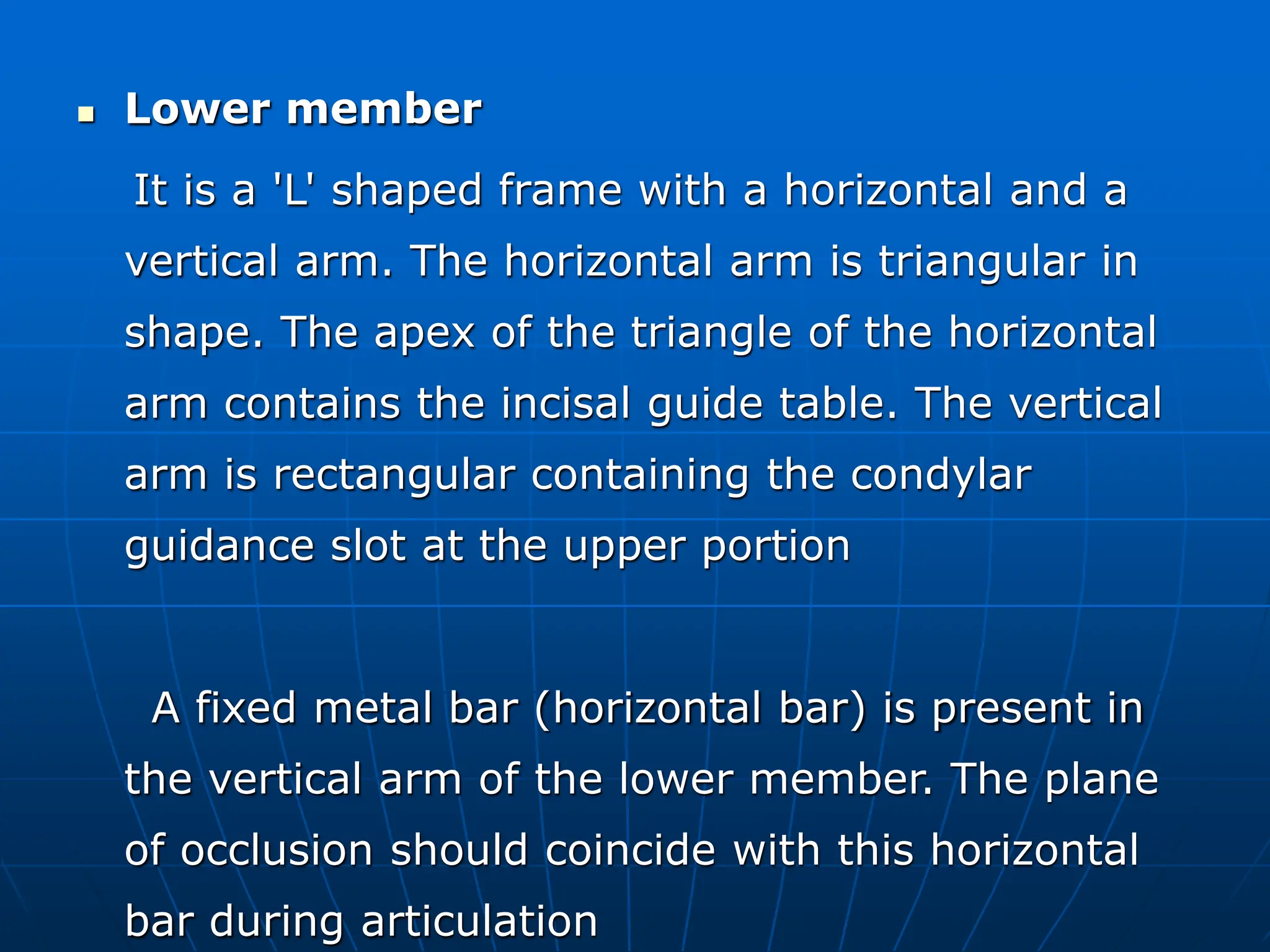 ARTICULATORS , PARTS AND CLASSIFICATIONS.ppt