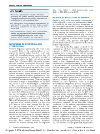 oxigenoterapia, consecuencia y beneficios | PDF