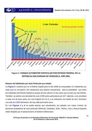 Parque Automotor Venezuela 1990-2011 | PDF