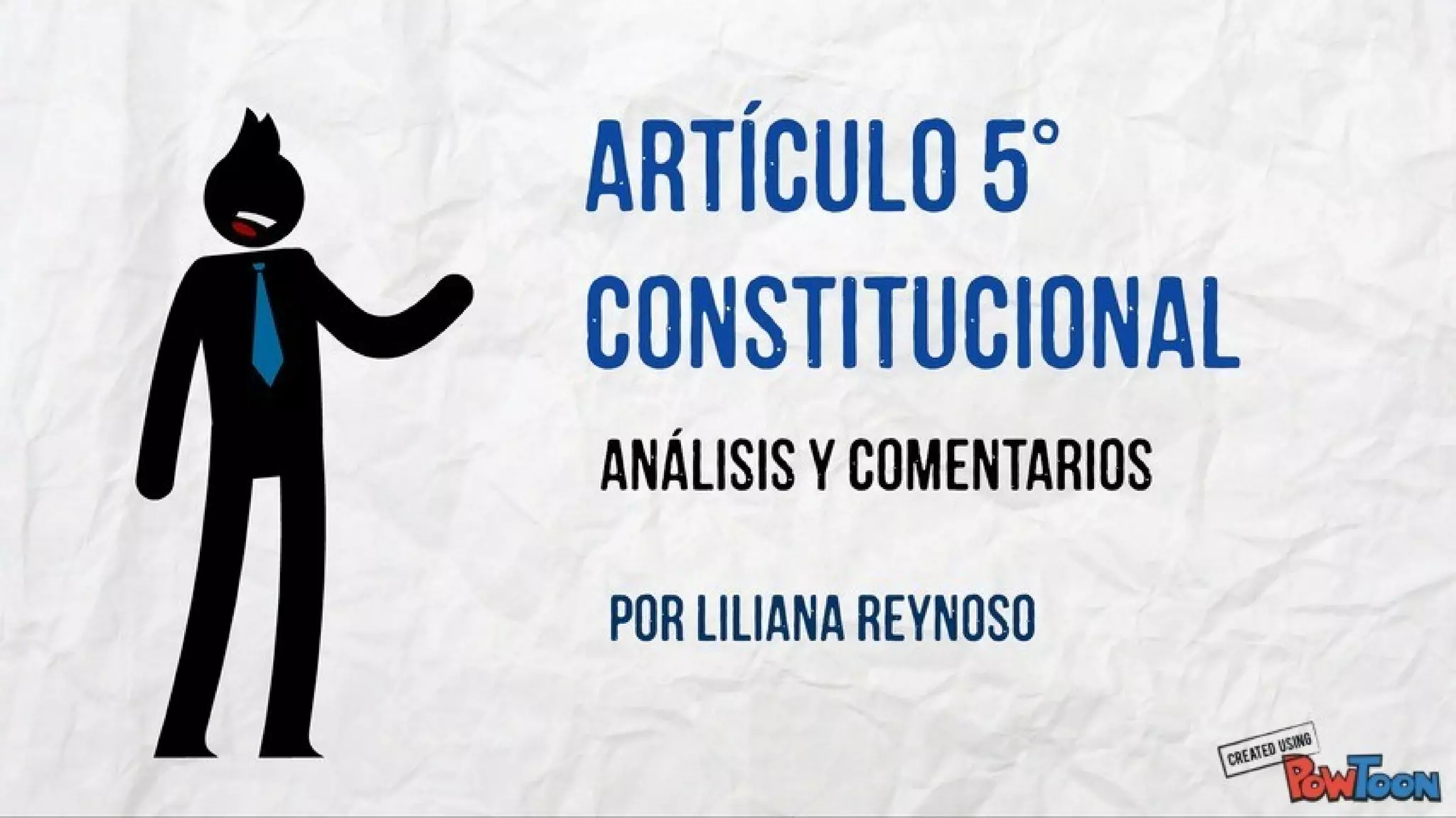 Articulo 5 Constitucional | PPT