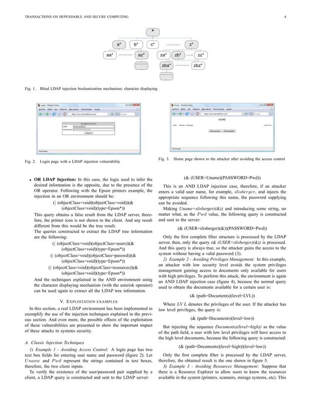 LDAP Injection Techniques | PDF