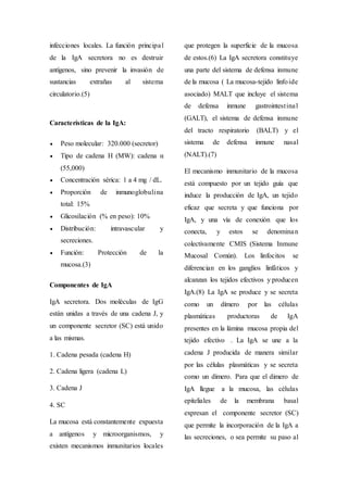 Inmunoglobulina A | DOCX