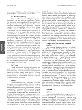 Addition of propranolol and isosorbide mononitrate to endoscopic ...