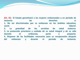 Articulos de la constitucion.(art 37-43) | PPTX