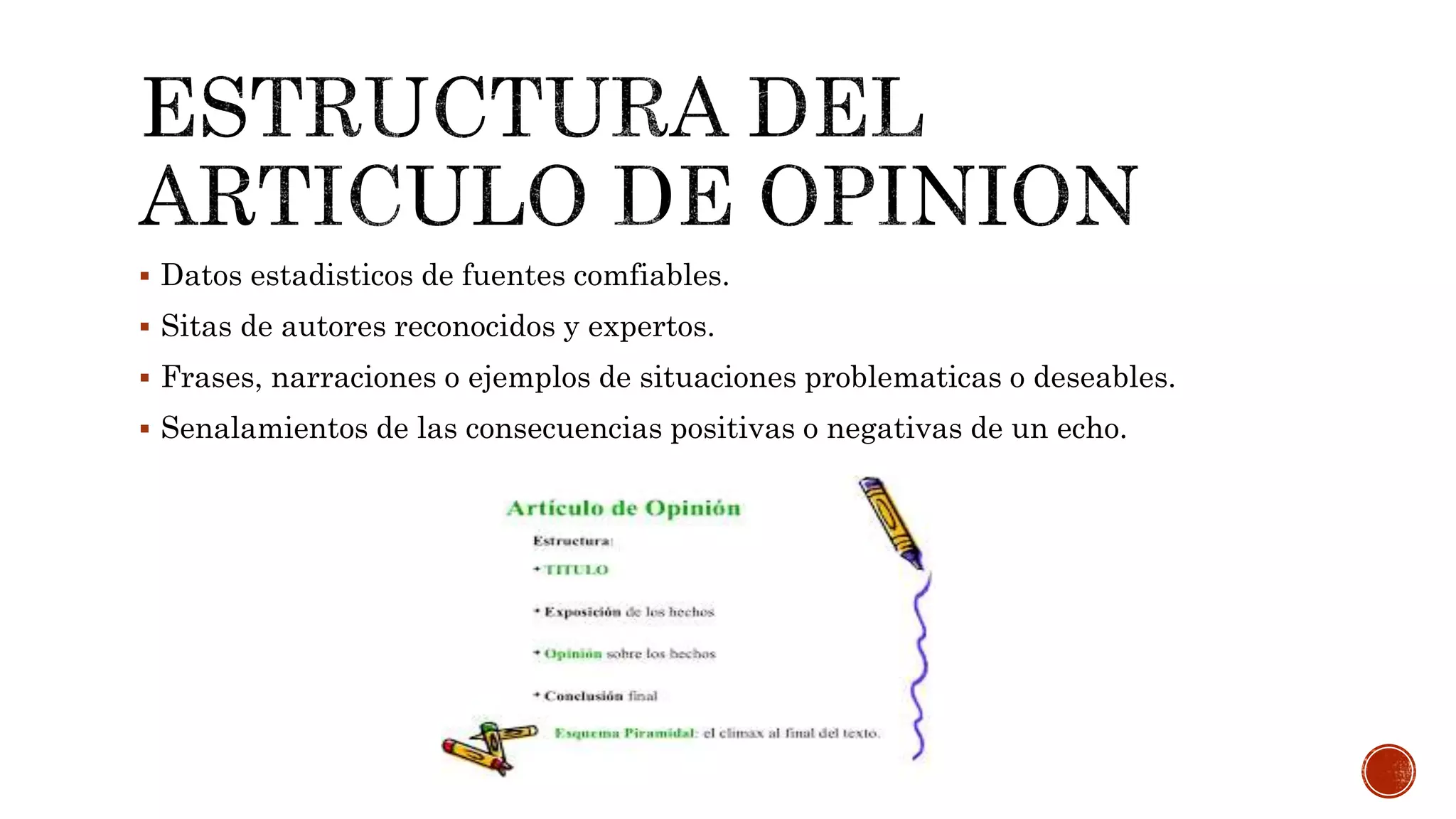 Articulos de opinion | PPTX