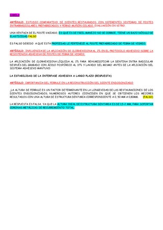 Articulos de postes y pernos | DOCX