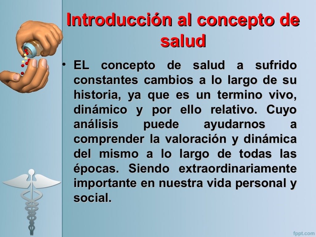 concepto de salud, definición y evolución