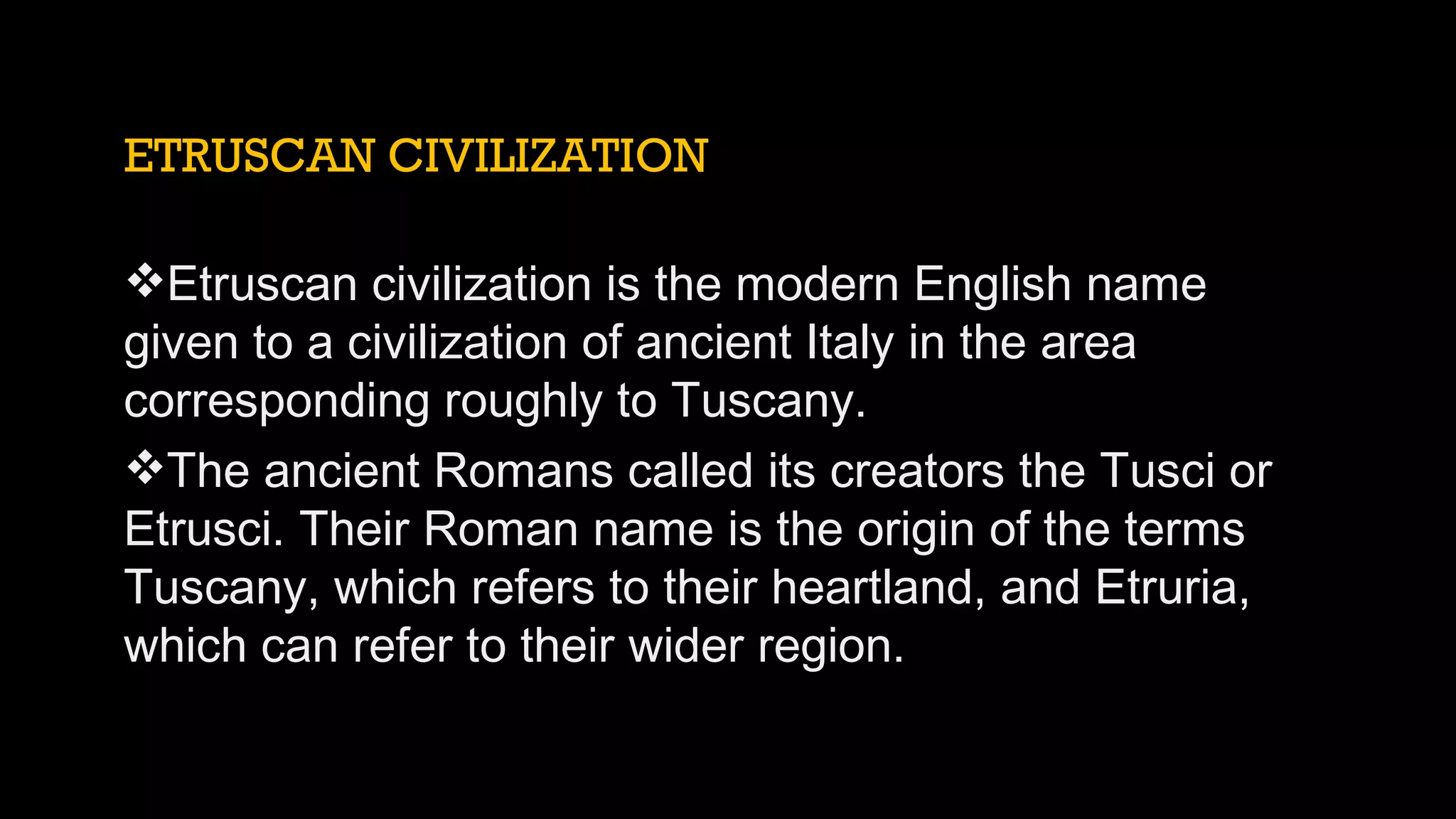 ARTID111 Etruscan Art | PPT | Design | Fine Art