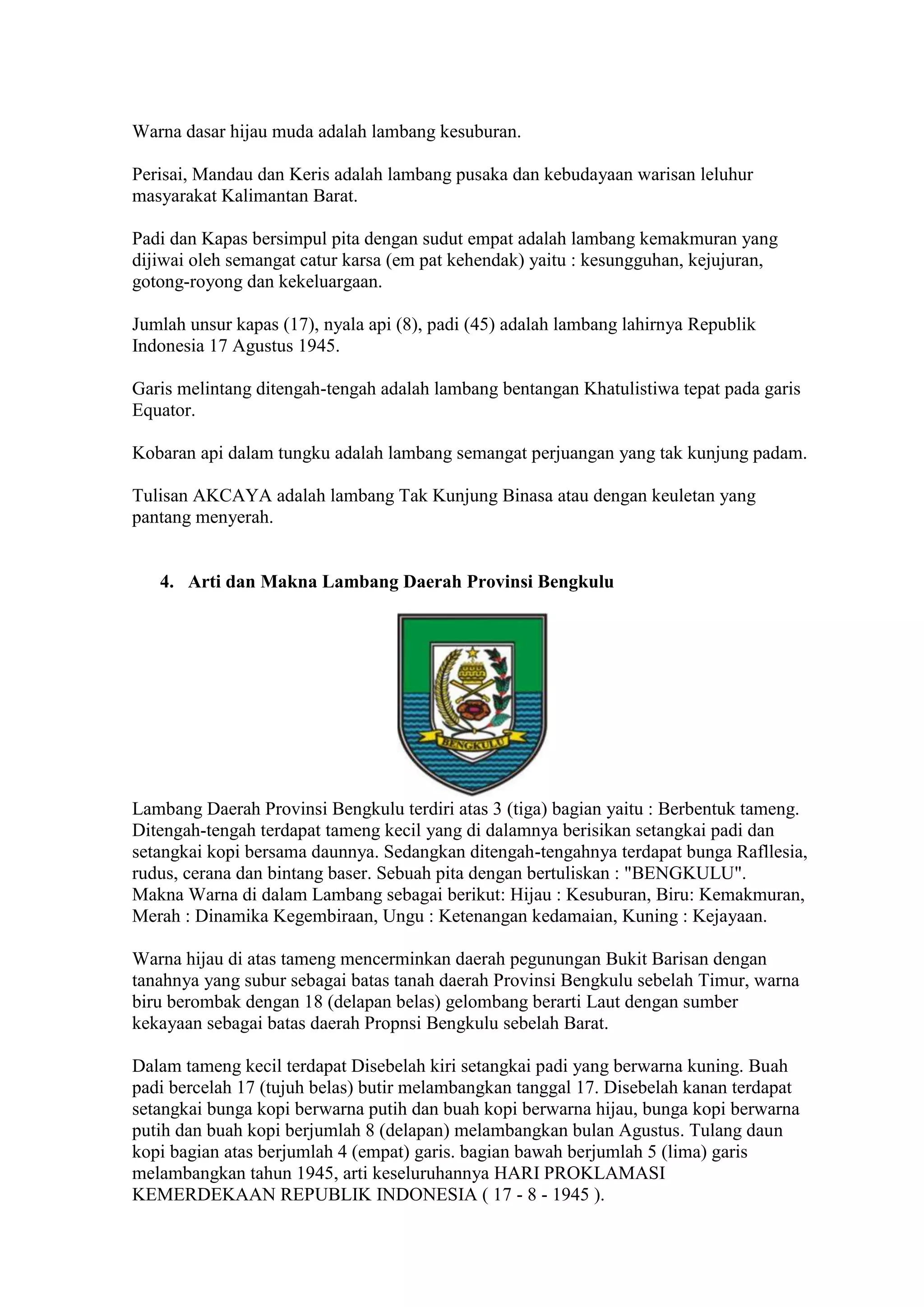 Arti dan lambang provinsi dki jakarta | DOCX
