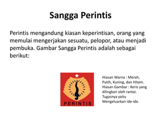 Arti dan sejarah sangga Pramuka Penegak | PPTX