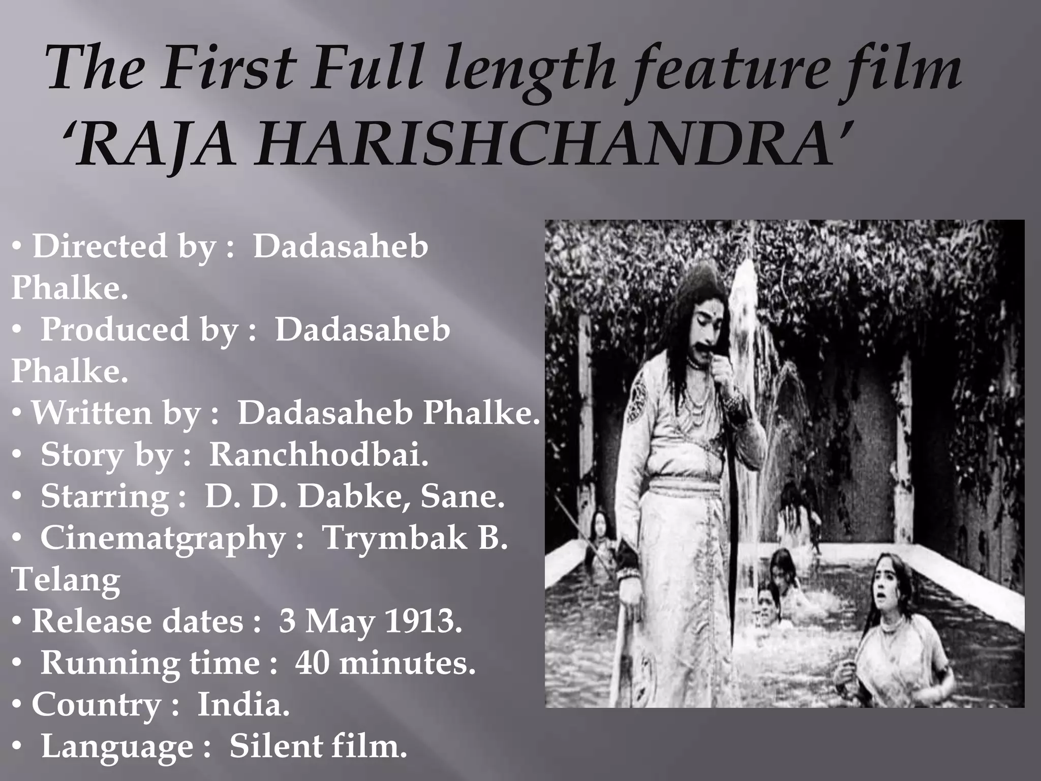 history of indian movie | PPTX