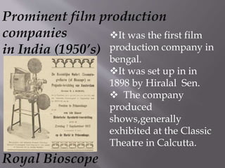 history of indian movie | PPTX