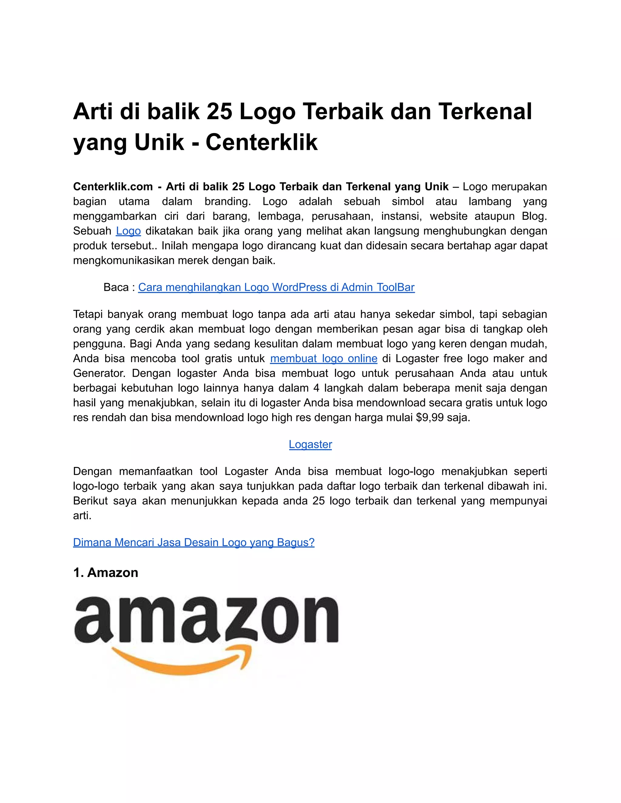 Arti di balik 25 Logo Terbaik dan Terkenal yang Unik - Centerklik.pdf