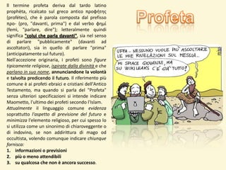 Arti divinatorie, profezie, profeti | PPTX | Astrology | Religion ...