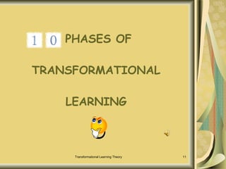 Mezirows Theory | PPT