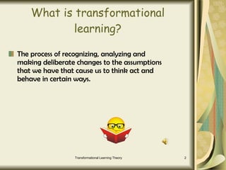 Mezirows Theory | PPT