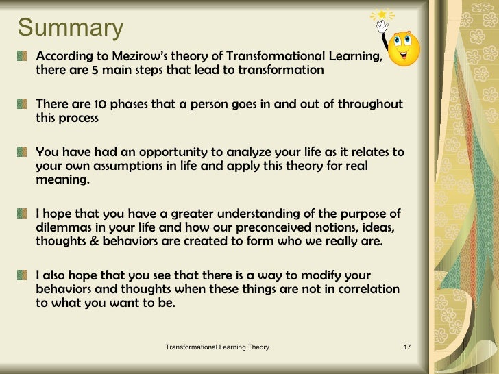Mezirows Theory